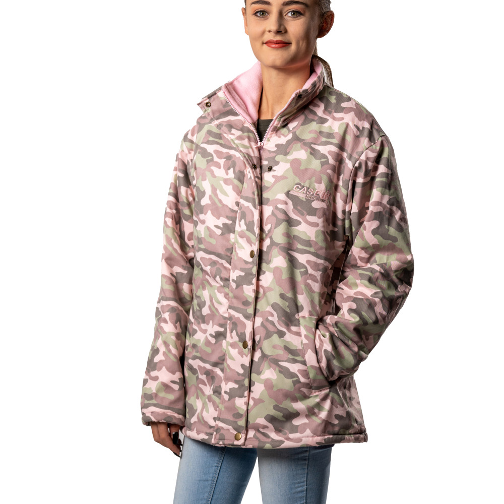 Ladies Pink Camo Jacket | CASE IH | Merchandise