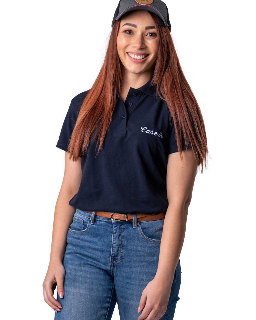 NAVY GOLFSHIRT LADY