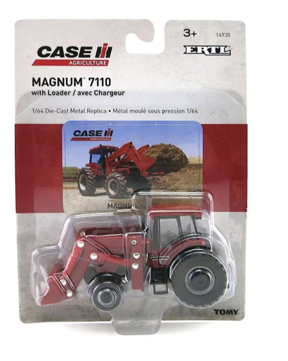 1/64 CASE 7110 W/LOADER TOY